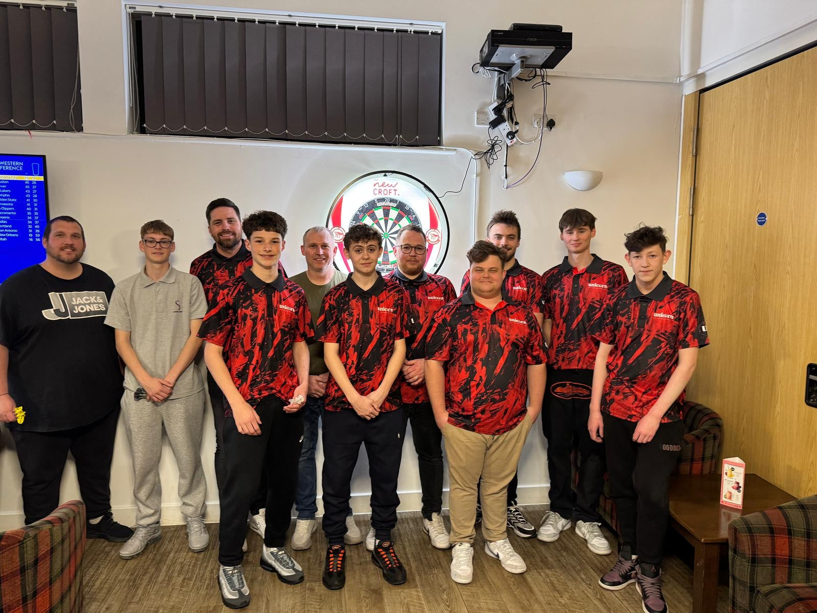 The New Croft Launches Two New Darts Teams in Haverhill Charity League ...